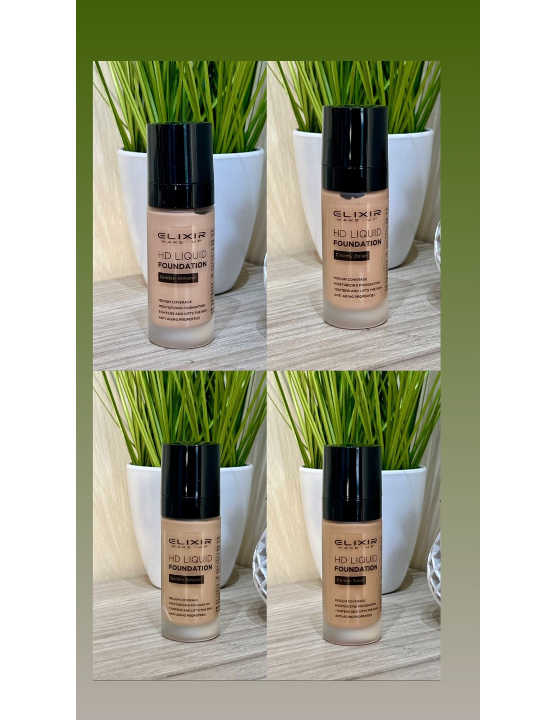 Maquillaje Base liquida HD